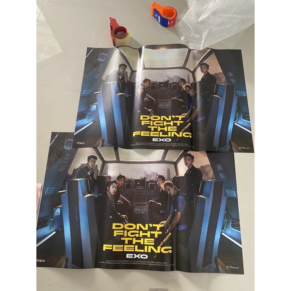 Jual POSTER ALBUM DFTF DONT FIGHT THE FEELING | Shopee Indonesia