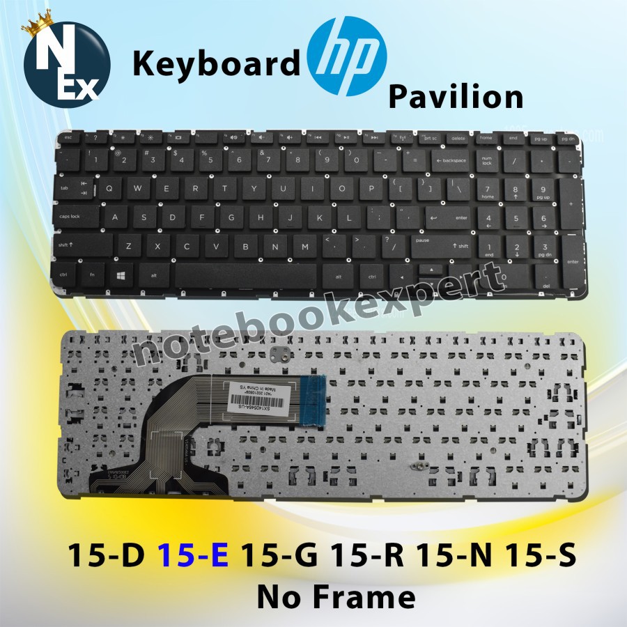 Jual Keyboard HP Pavilion 15-D 15-E 15-G 15-R 15-N 15-S no frame ...