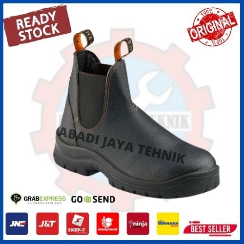 Jual KRUSHER Sepatu Safety Sepatu Krushers Nevada Original - Black ...