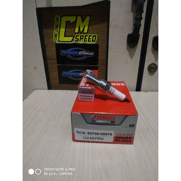 Jual BUSI DENSO SPARK PLUGS DRAT PANJANG ORIGINAL BUSI MOTOR YAMAHA ...