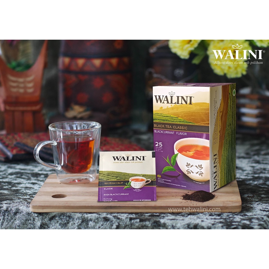 Jual Teh Walini Blackcurrant Klasik (Amplop Eksklusif) | Shopee Indonesia
