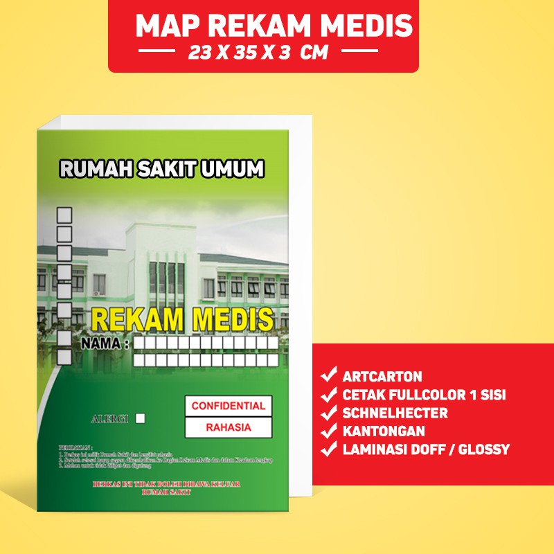 Jual Cetak Map Rekam Medis | Shopee Indonesia