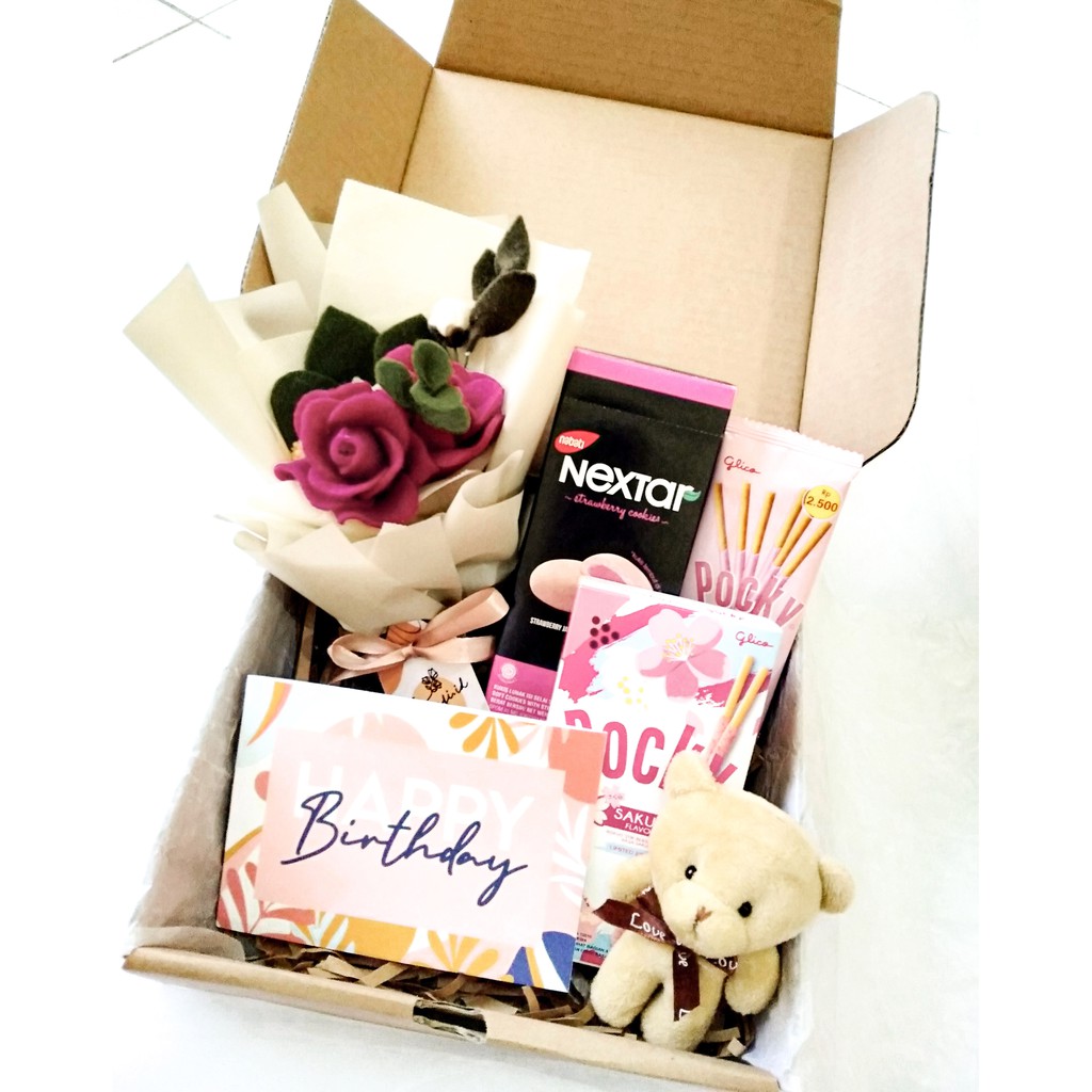 Jual Hampers 83k (Kado ulang tahun, Kado pacar, Kado Wisuda) | Shopee ...