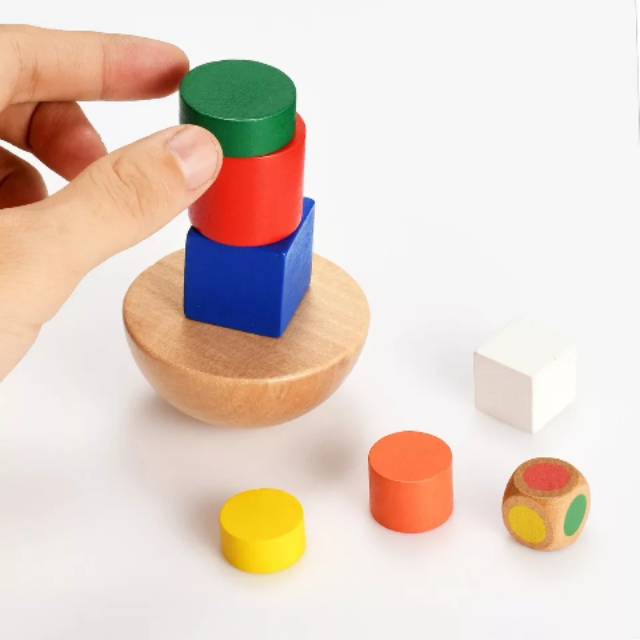 Jual MONTESSORI WOODEN BALANCING GAME/PERMAINAN KAYU KESEIMBANGAN ...