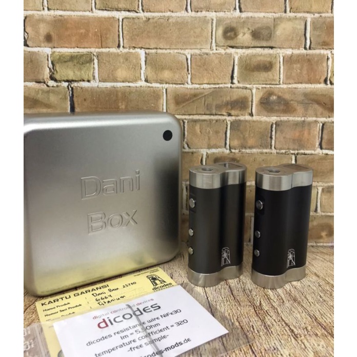 Jual Danibox 21700 80w Mod by Dicodes Dani Box | Shopee Indonesia