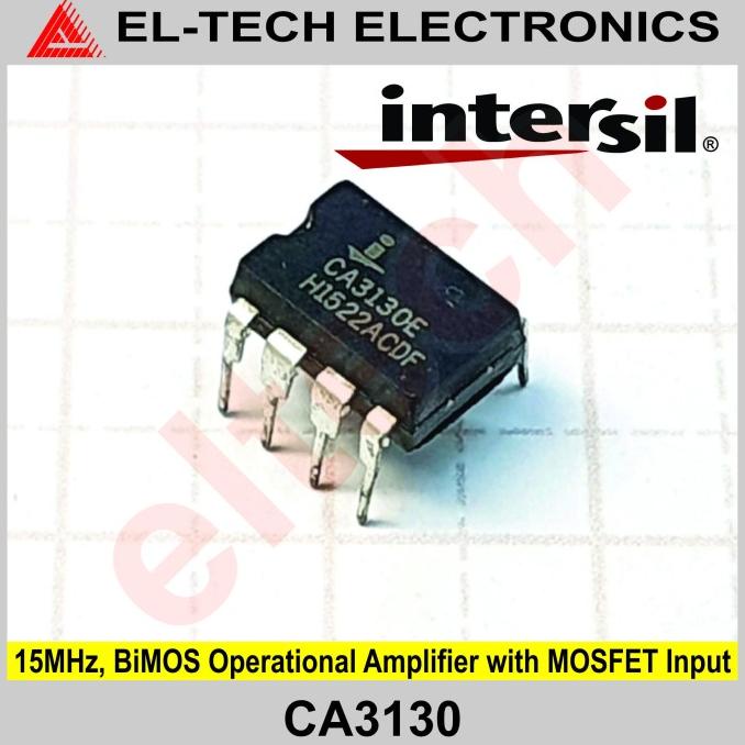 Jual CA3130 CA 3130 15MHz, BiMOS Operational Amplifier with MOSFET Input elt3ch Diminati Banget ...
