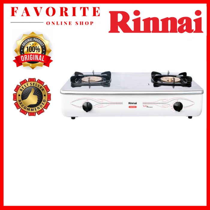 Jual KOMPOR GAS RINNAI RI 712T ORIGINAL KOMPOR 2 TUNGKU RI-712T RI712T ...