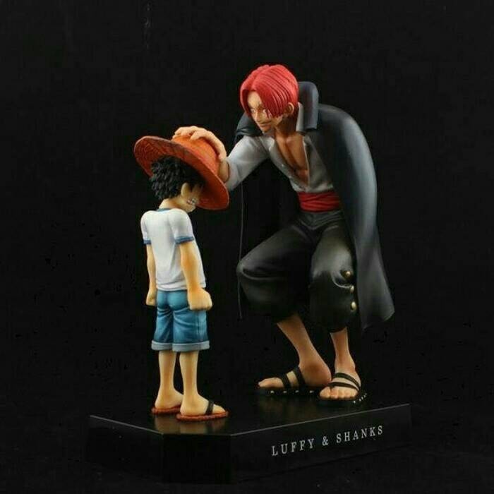 Jual Figure one piece dx ichiban kuji Grandline pop Luffy & Shanks ...