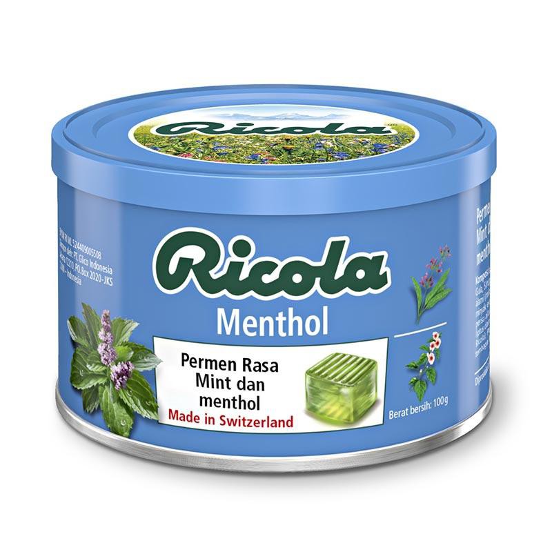 Jual Permen Ricola Menthol Drum 100gr | Shopee Indonesia