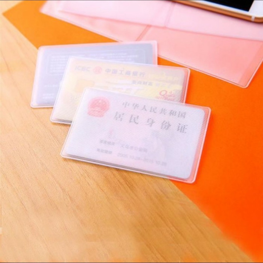 Jual Plastik Sampul Cover Pelindung Kartu ATM / Plastic Protector Card ...
