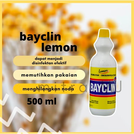 Jual Bayclin Lemon (500 ml) | Pemutih Pakaian | Shopee Indonesia