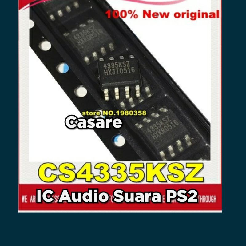 Jual IC AUDIO PS2 CS4335K IC Suara | Shopee Indonesia