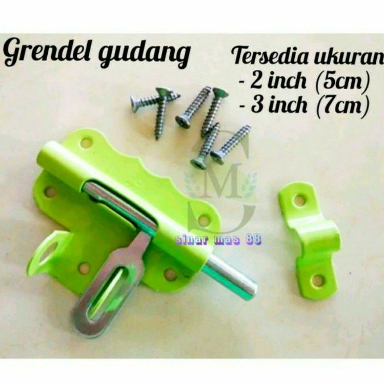 Jual Grendel Overpal 3 inch - Selot Overpal Tebal | Shopee Indonesia
