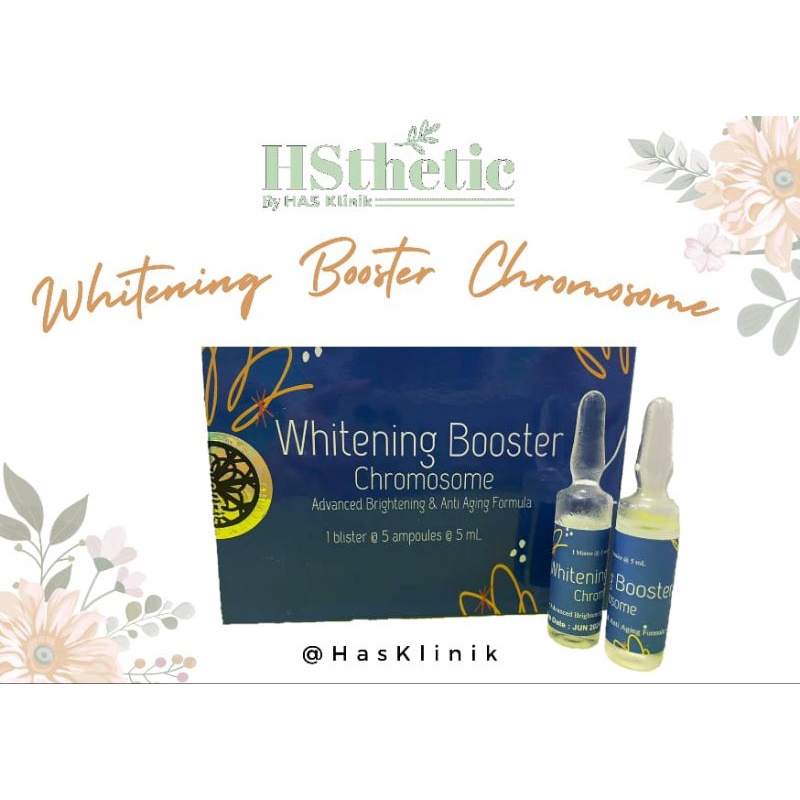 Jual Whitening Booster Chromosome | Shopee Indonesia