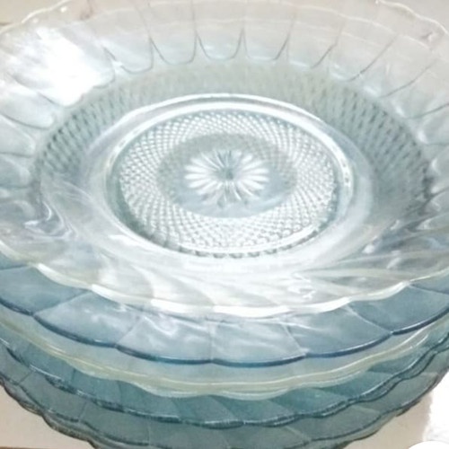 Jual PIRING KACA BENING BELING 9 INCH 22 23 cm PERLATAN RUMAH MAKAN ...