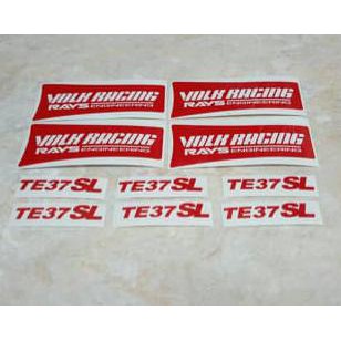 Jual Stiker Velg Mobil Volk Rays Engineering Te37Sl Paling Murah ...