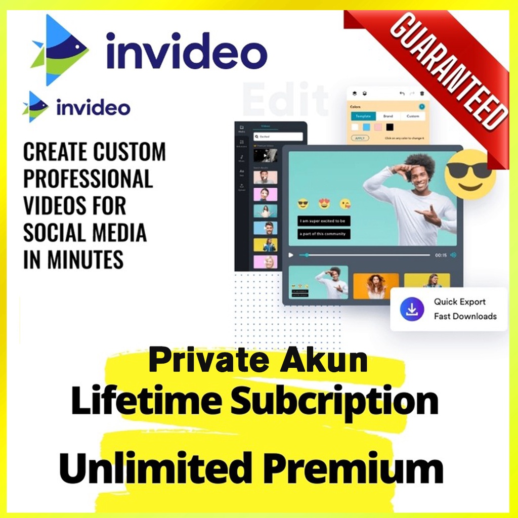 Jual Software InVideo.Io Premium Unlimited (Private) | Shopee Indonesia
