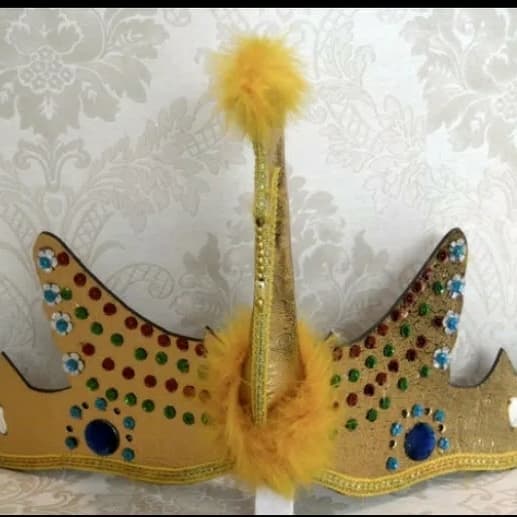 Jual HEADPIECE-MAHKOTA- MAHKOTA BURUNG TARI MERAK - MERAH -MAHKOTA ...