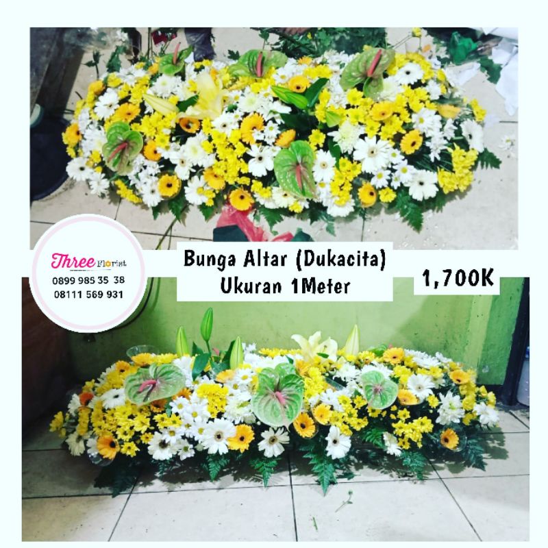 Jual bunga altar / bunga meja altar / bunga altar duka cita / bunga altar rumah duka / bunga ...