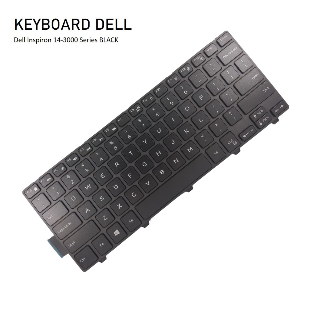 Jual Keyboard Laptop Dell 14-3000 14-3441 14-3442 14-3446 14-3447 14 ...
