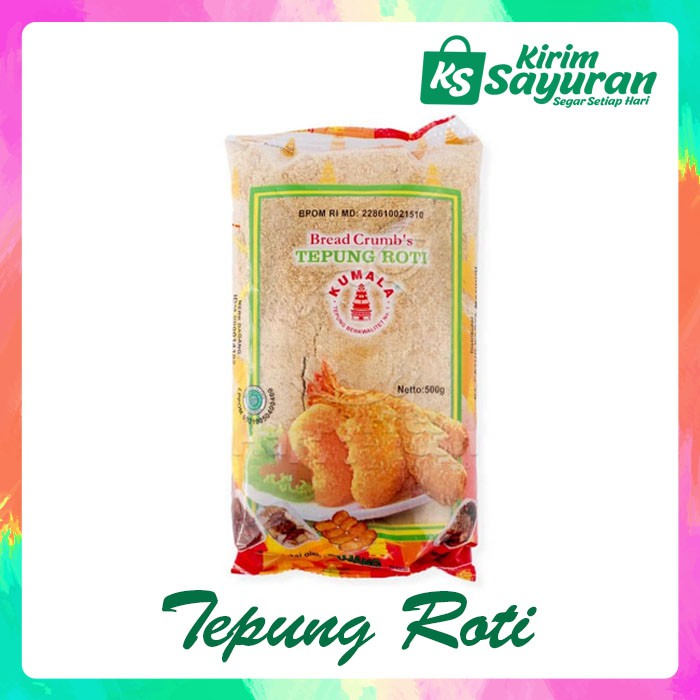 Jual TEPUNG ROTI - PANIR - BREAD CRUMB'S KUMALA (500 GR) | Shopee Indonesia