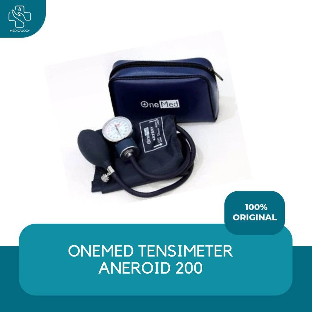 Jual Tensimeter Analog/Jarum Onemed T200 Tensimeter Aneroid Alat Ukur ...
