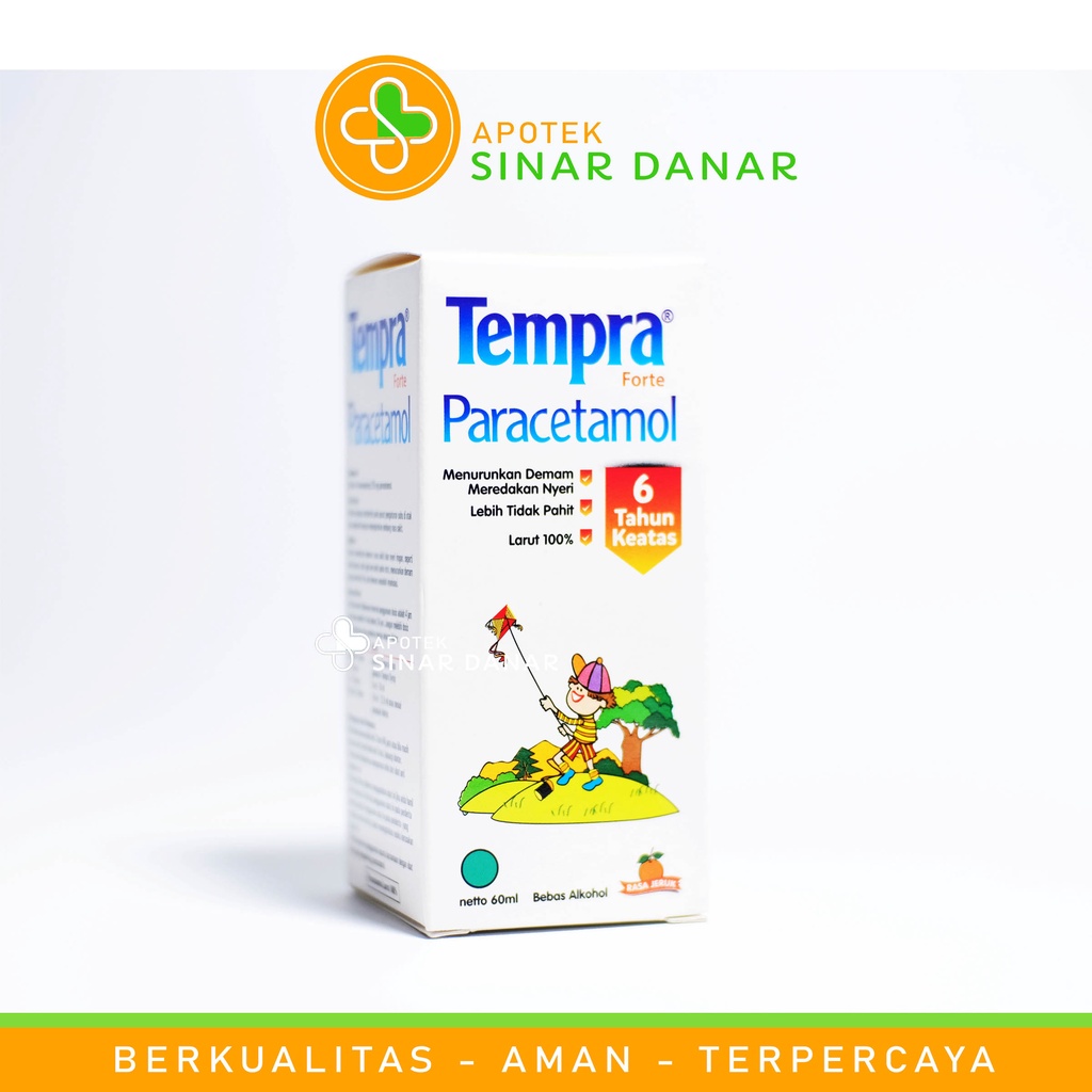 Jual TEMPRA FORTE RASA JERUK 60 ML | Shopee Indonesia