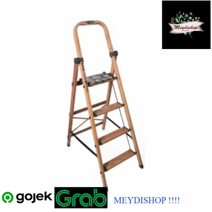 Jual Tangga Lipat Fixsteps Tangga Lipat Aluminium Slim 4 Step 1.3 Mtr ...