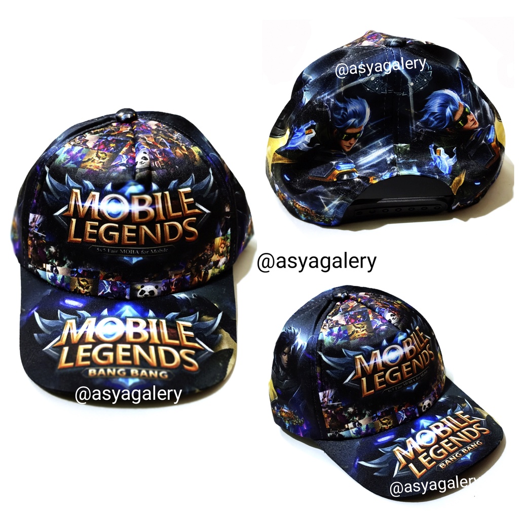 Jual TOPI ANAK MOBILE LEGEND FULL PRINT/TOPI MOBILE LEGEND BOBOIBOY ...