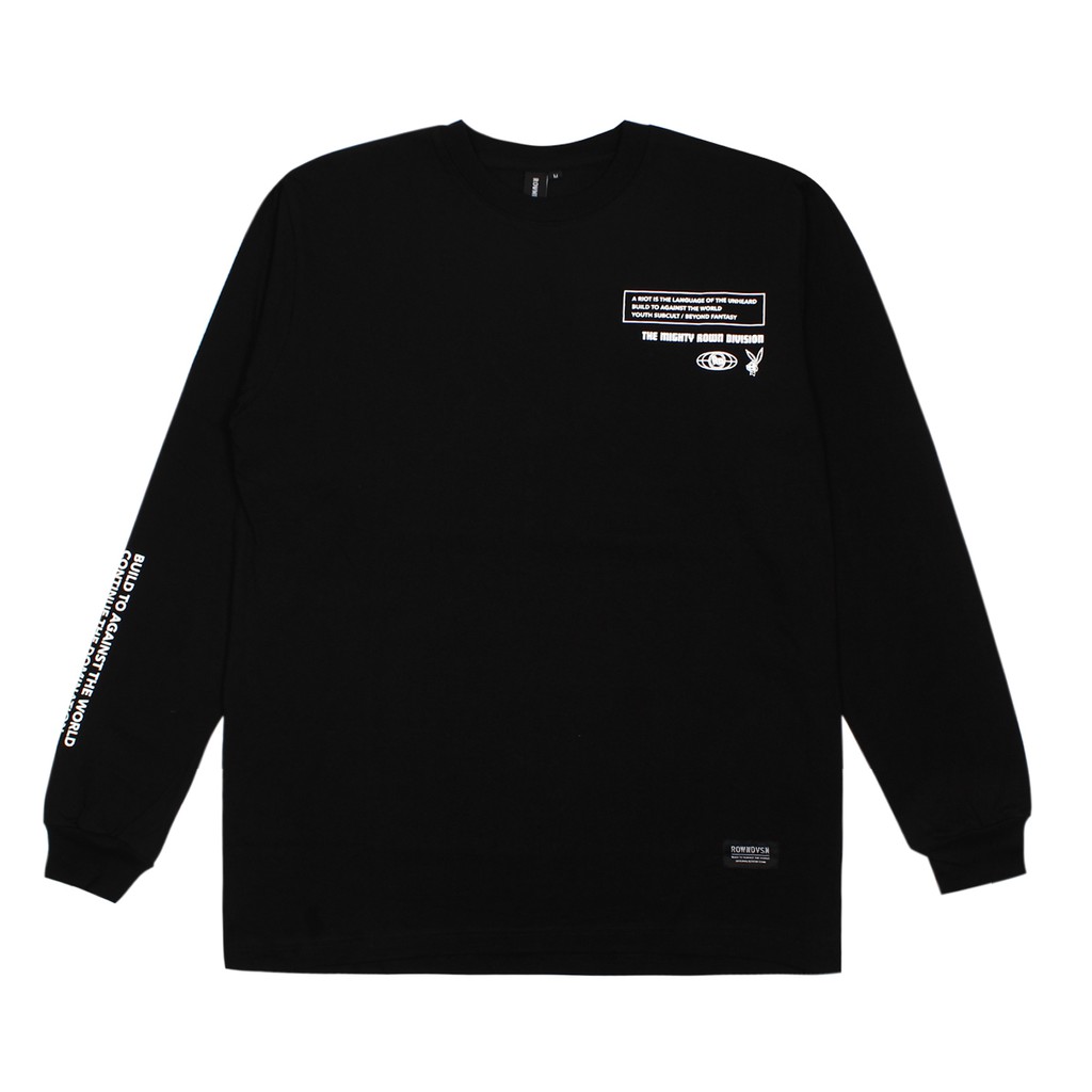 Jual Rown Division Official Longsleeve - Rowndvsn Kaos Panjang ...