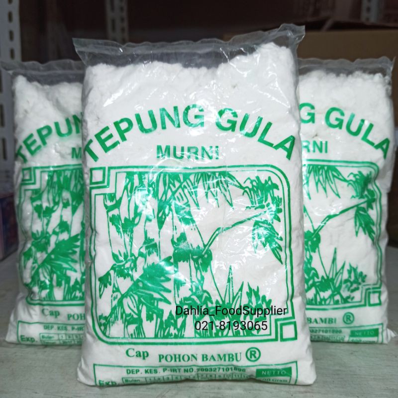 Jual TEPUNG GULA HALUS 500GR CAP POHON BAMBU - tepung gula halus ...