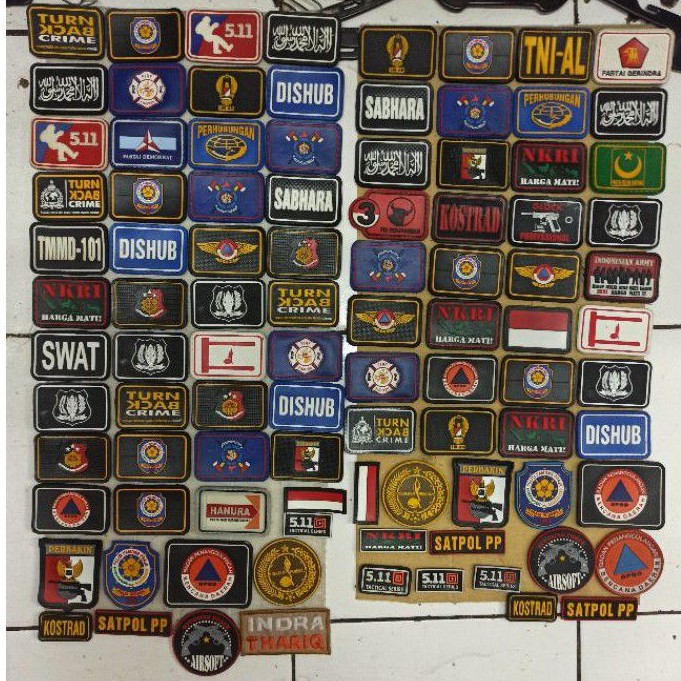 Jual Rubber Patch Velcro | Shopee Indonesia