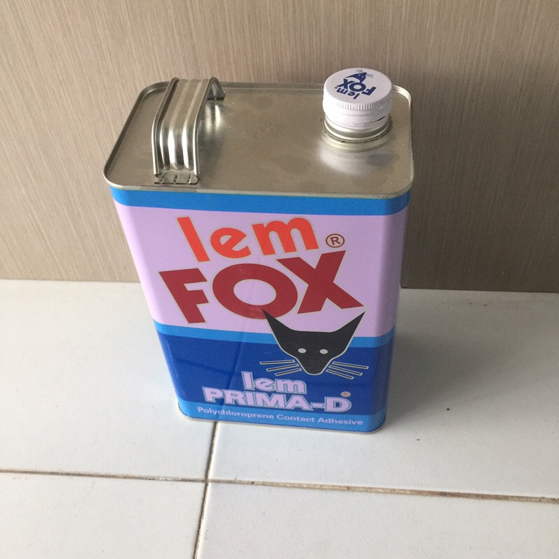 Jual LEM FOX BIRU PRIMA D 2,5KG | Shopee Indonesia