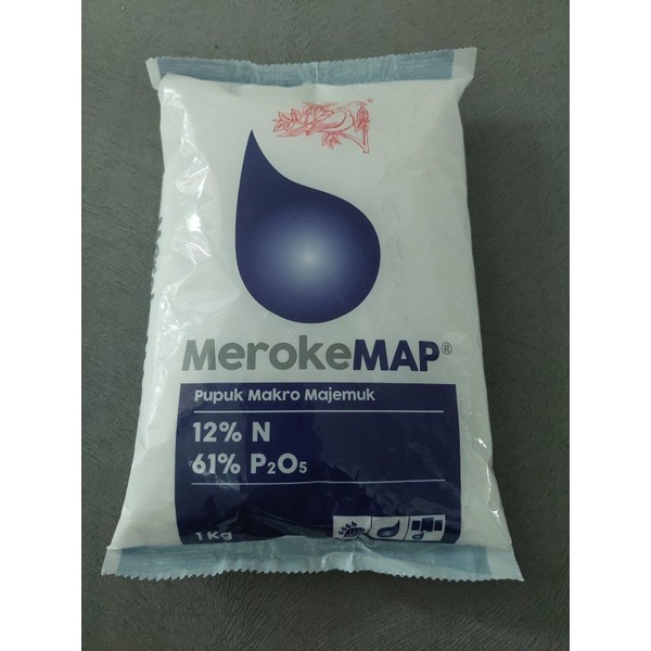 Jual Pupuk Meroke MAP hidroponik grade Kemasan Pabrik 1 kg | Shopee ...