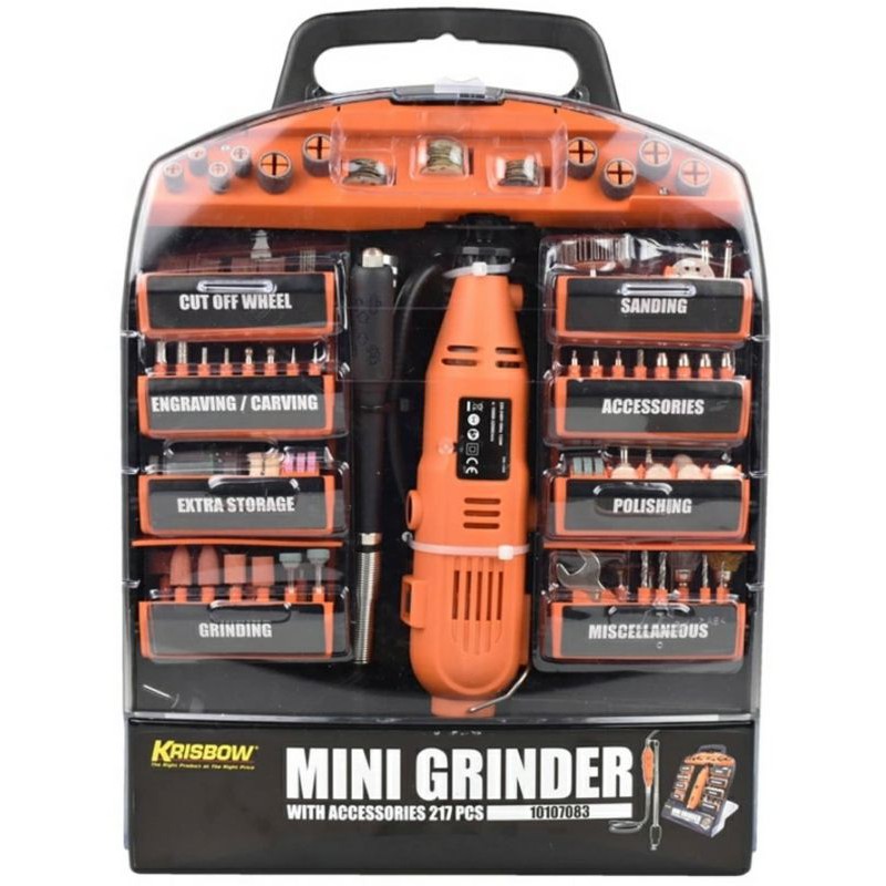 Jual Gerinda Mini 217 Pcs Krisbow | Shopee Indonesia