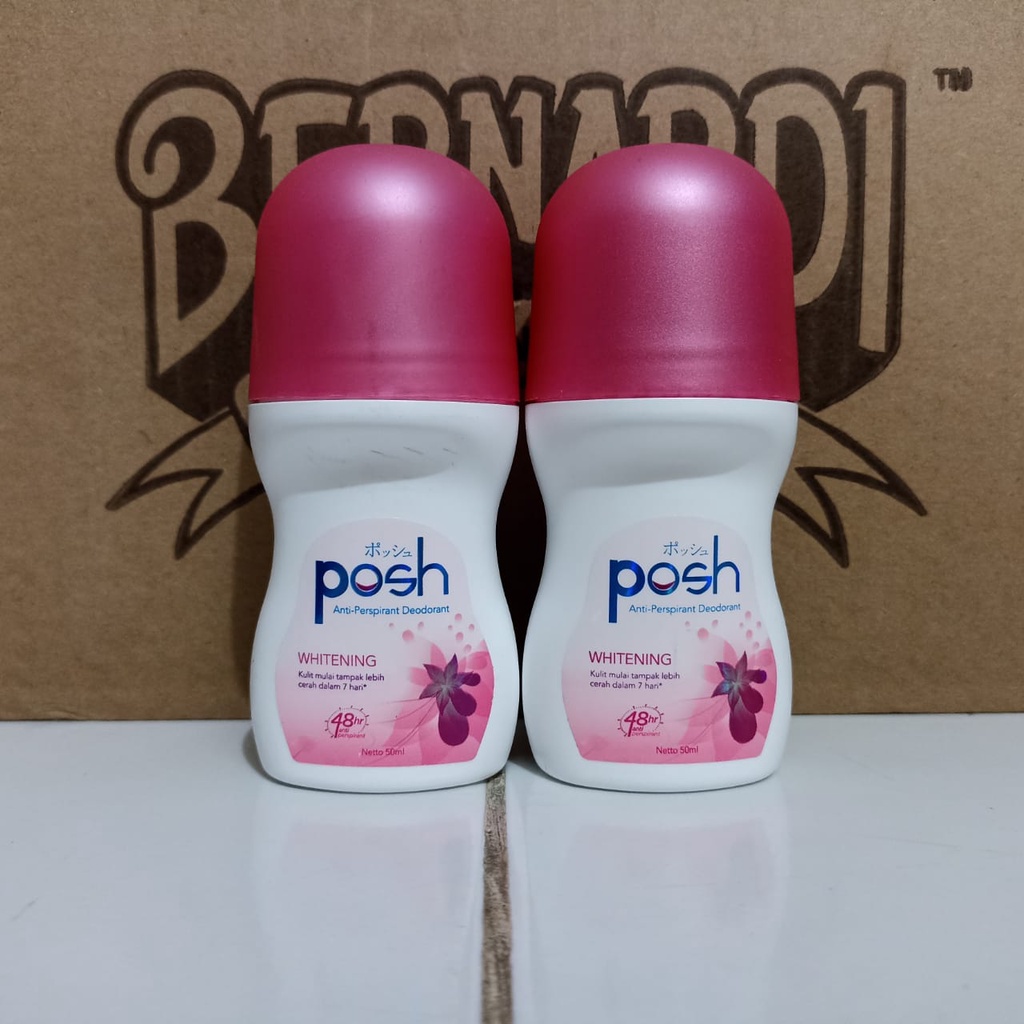 Jual Posh Deodorant Whitening 50ml (Expired 09/2025) | Shopee Indonesia