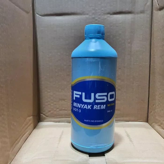 Jual FUSO BRAKE FLUID DOT 3 / MINYAK REM (946ML) | Shopee Indonesia