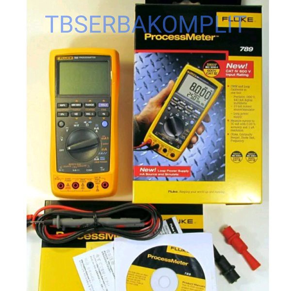 Jual [ Fluke 789 ProcessMeter Loop Calibrator Digital Multimeter ...
