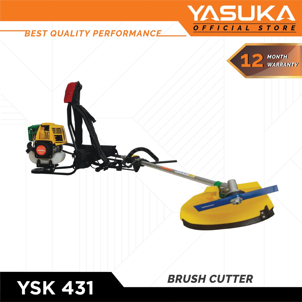 Jual Mesin Pemotong Rumput / Brush Cutter Yasuka YSK 431 | Shopee Indonesia