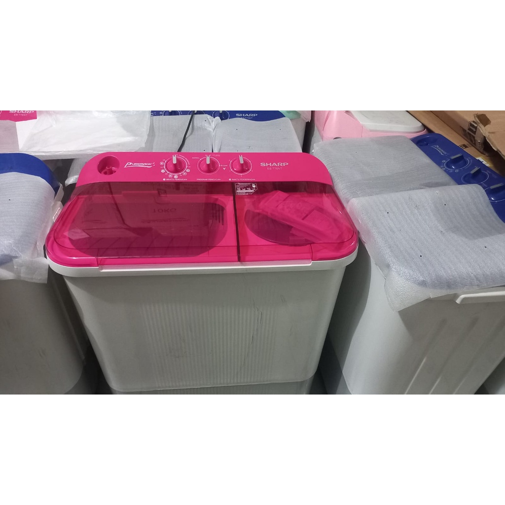 Jual MESIN CUCI SHARP 7KG ES-T75NT(Unit Eksdisplay) KHUSUS JABODETABEK ...