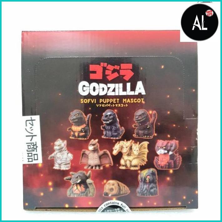 Jual Al Ensky Godzilla Sofubi Puppet Mascot Set Box Isi 10 | Shopee ...