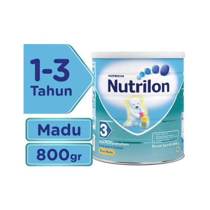Jual Nutrilon 3 800gr rasa madu / vanila | Shopee Indonesia