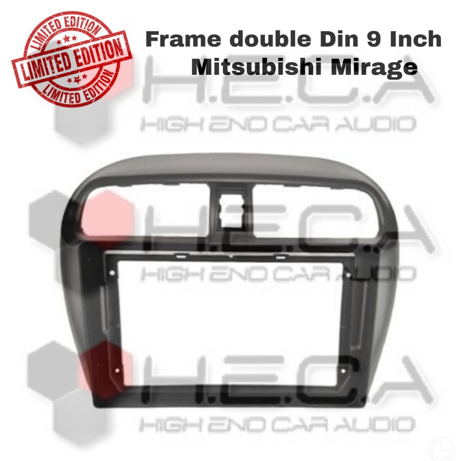Jual Frame 9 inch MITSUBISHI MIRAGE Double Din 9" Android Head Unit ...
