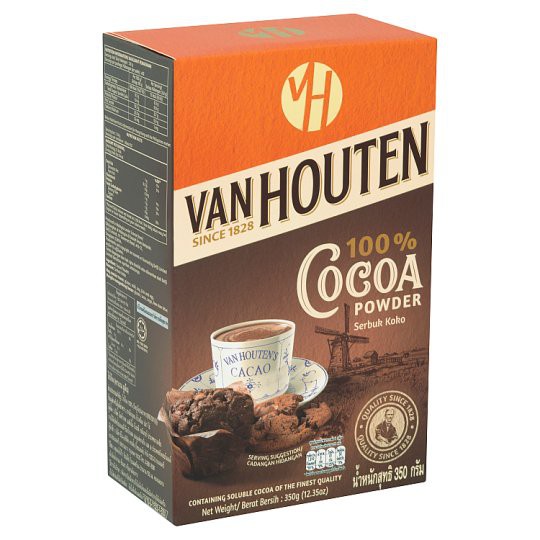 Jual Coklat Bubuk Cocoa Van Houten Vanhouten 165gr | Shopee Indonesia