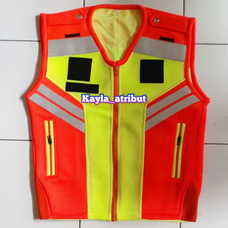 Jual Rompi polos Avsec /Rompi Safety/Rompi touring | Shopee Indonesia