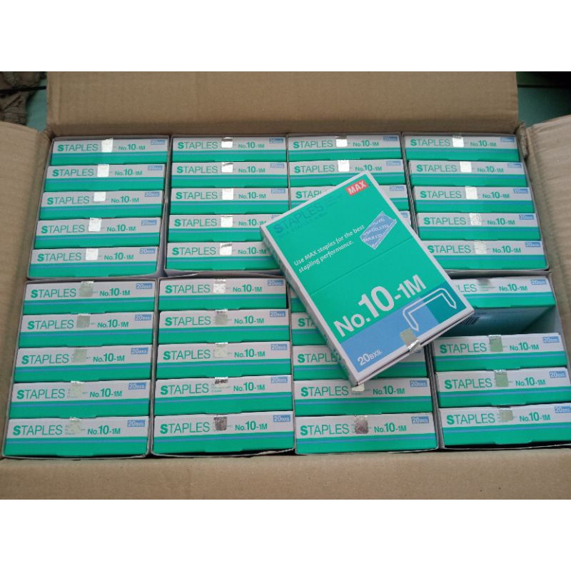 Jual (20 PCS) STAPLES MAX NO.10 KECIL ORIGINAL | Shopee Indonesia