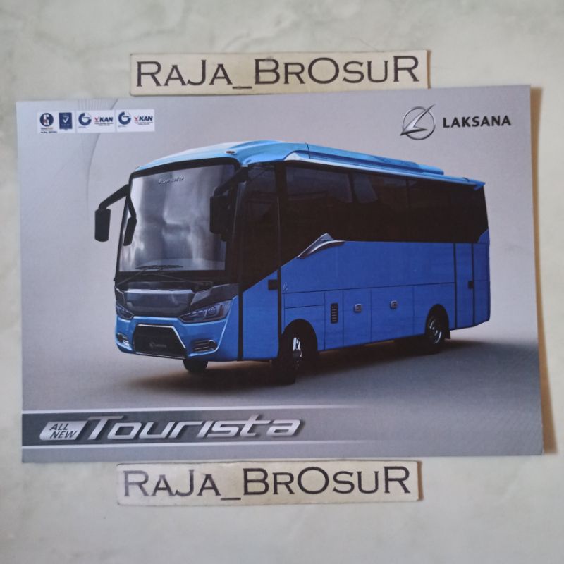 Jual Poster brosur katalog flyer Laksana All New Tourista Bus 2018 ...