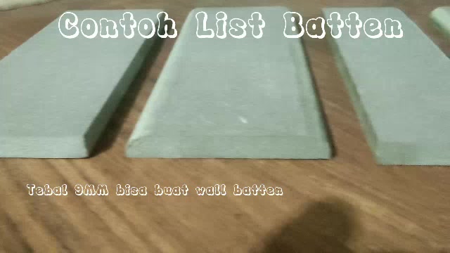 Jual Profil List Kayu Wall Moulding Dinding Lebar 8 - 10 Cm HMR HIJAU ...