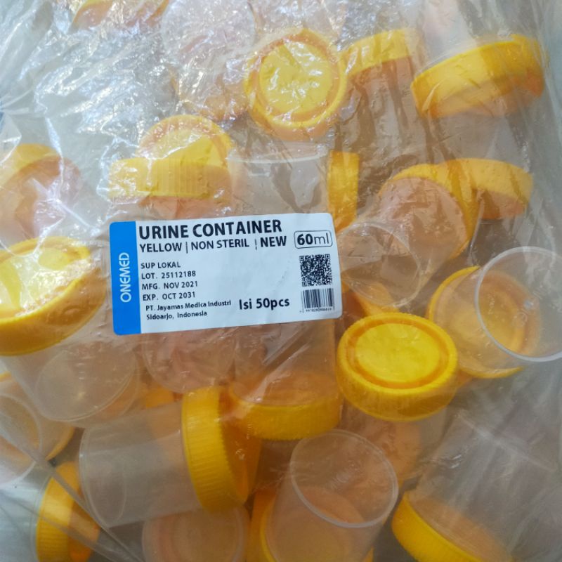 Jual Pot urine 60 ml | urin container | Shopee Indonesia