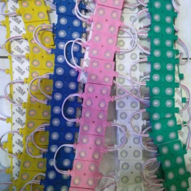 Jual Lampu Led Strip Modul Kotak 4 Mata 12 volt led 12 volt 4 mata ...